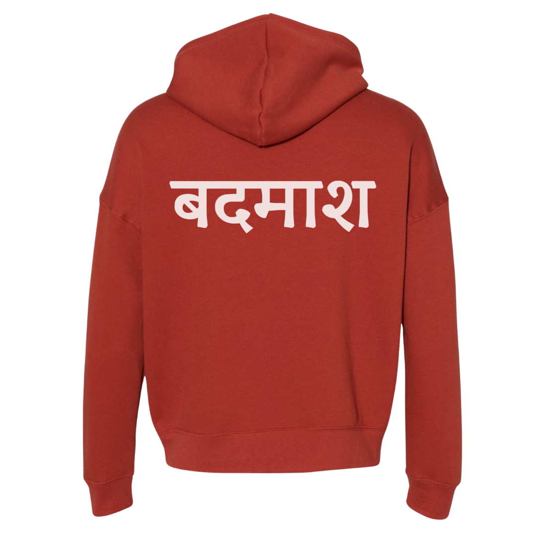 Badmaash Lightweight Hoodie – Love Serve Remember Shop
