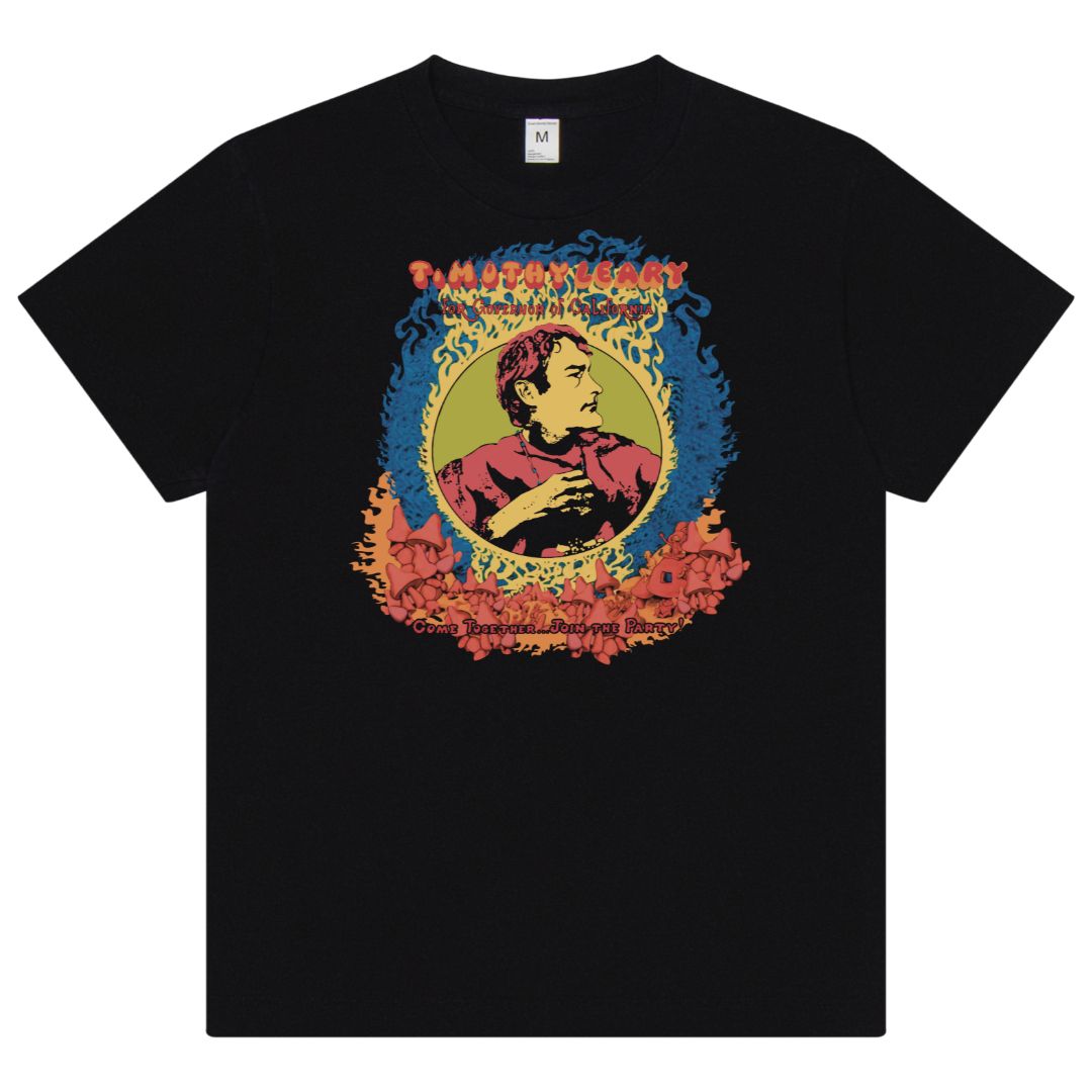 Leary for Governor Full Color Tee (Unisex) – Love Serve Remember Shop