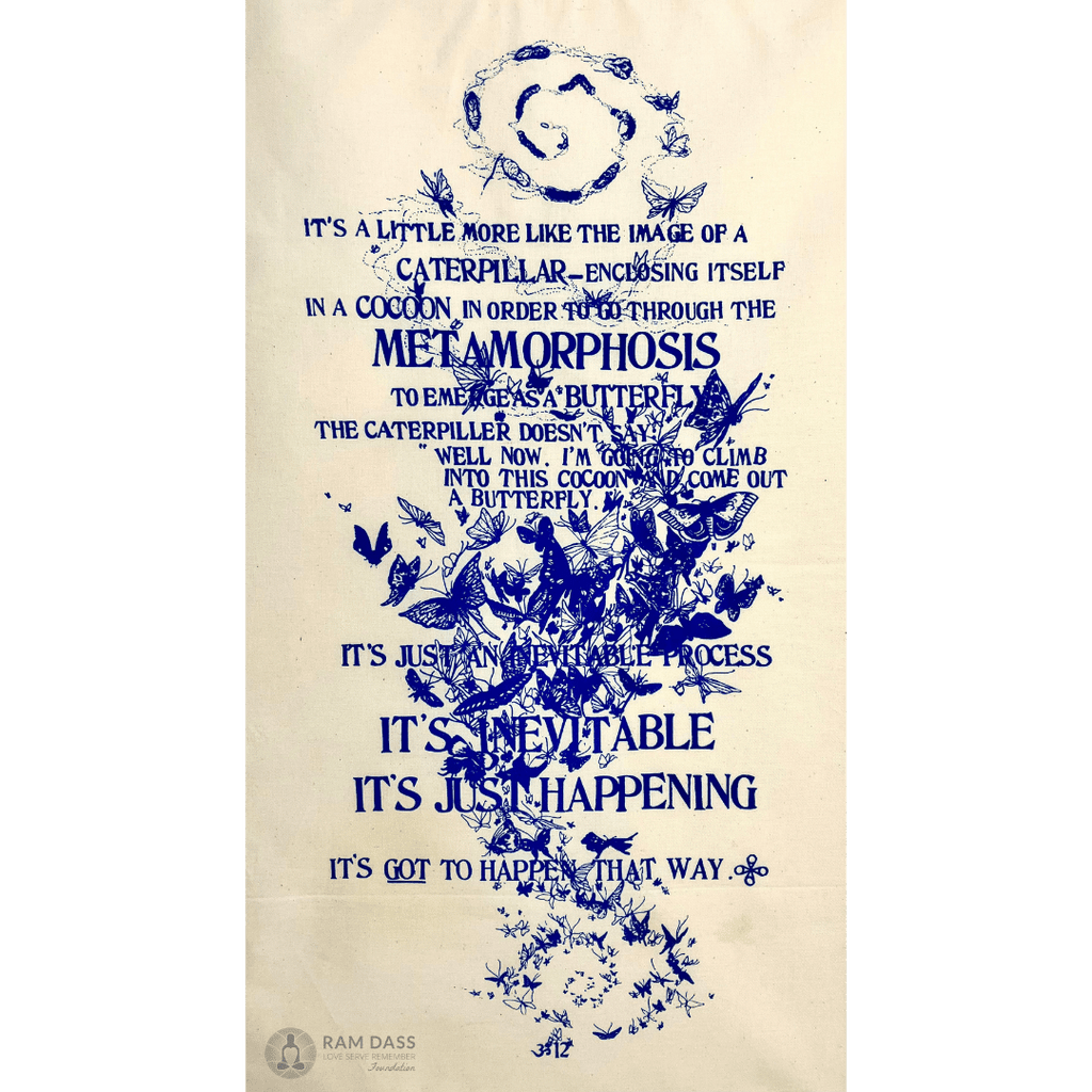 Be Here Now: The Metamorphosis Flag – Love Serve Remember Shop