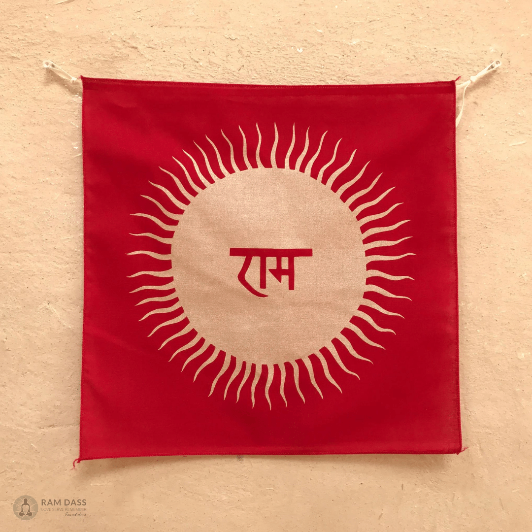 Ram Sun Prayer Flag – Love Serve Remember Shop
