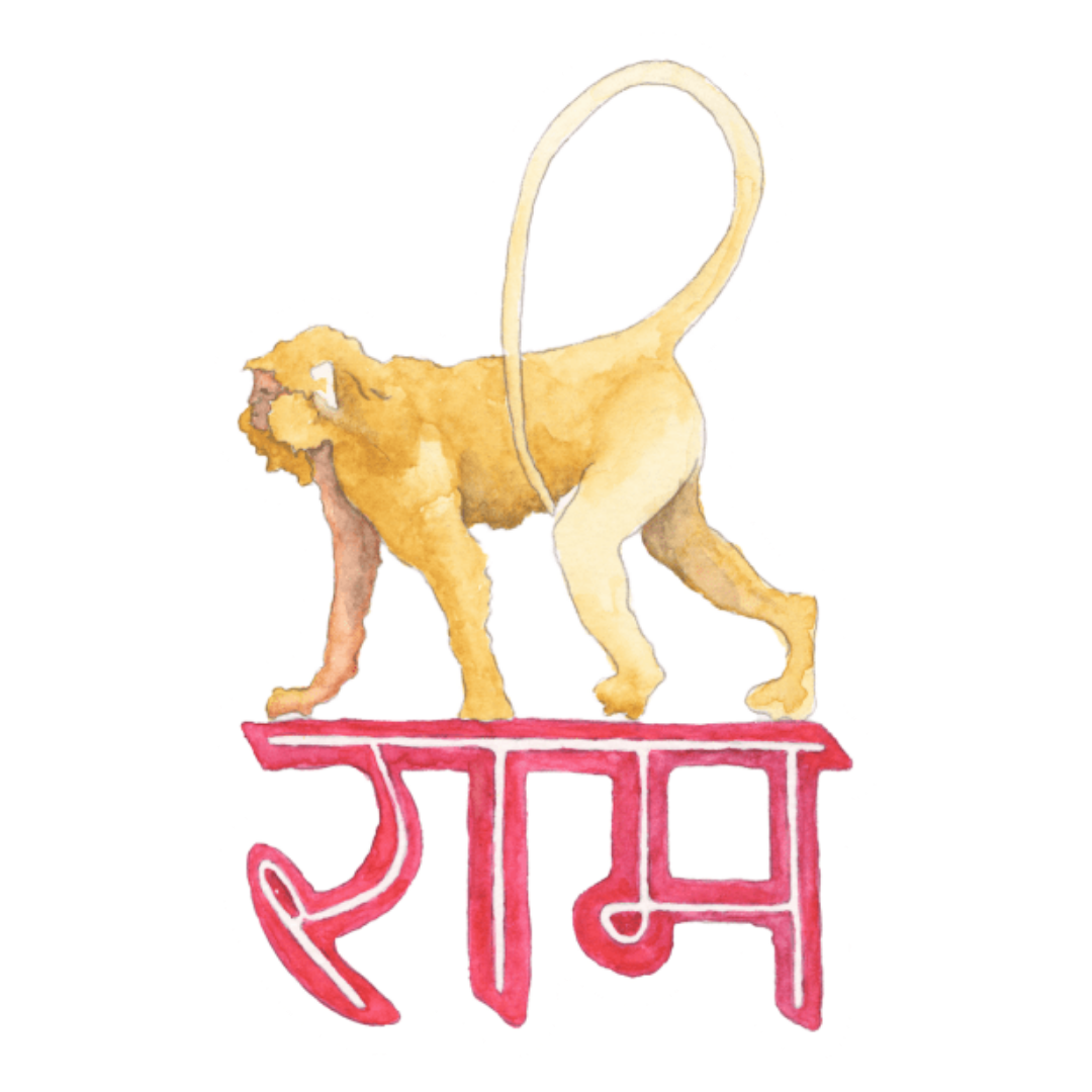 Monkey Ram Sticker – Love Serve Remember Shop